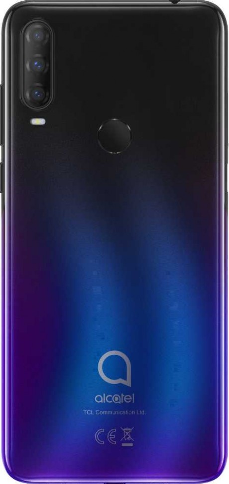 Смартфон Alcatel 5029Y 3L 64Gb 4Gb синий моноблок 3G 4G 2Sim 6.22 ...